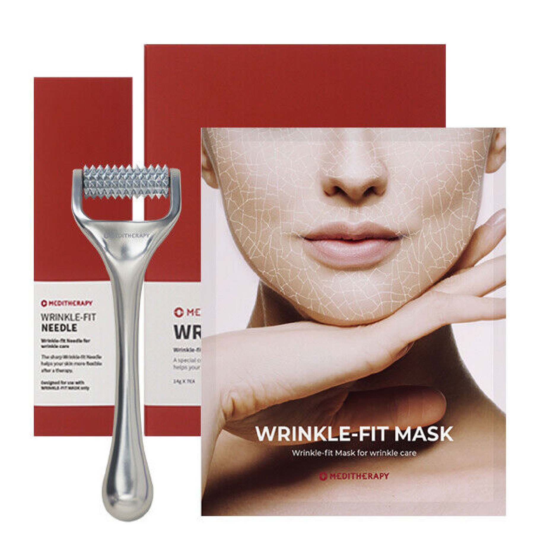 MEDITHERAPY Wrinkle-Fit Mask / Wrinkle-Fit Needle - OYM | 韓國美容新體驗！